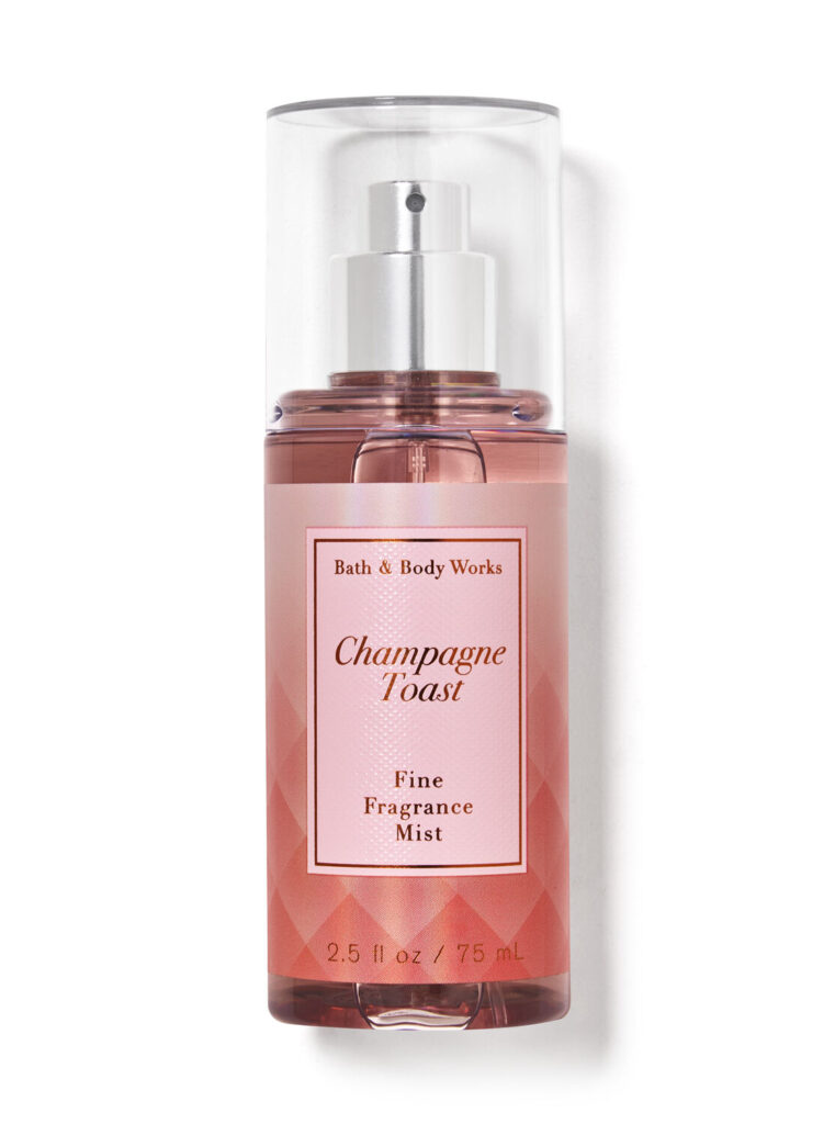 Champagne Toast Bbw Mini Fine Fragrance Body Mist Travel Size 2 5oz